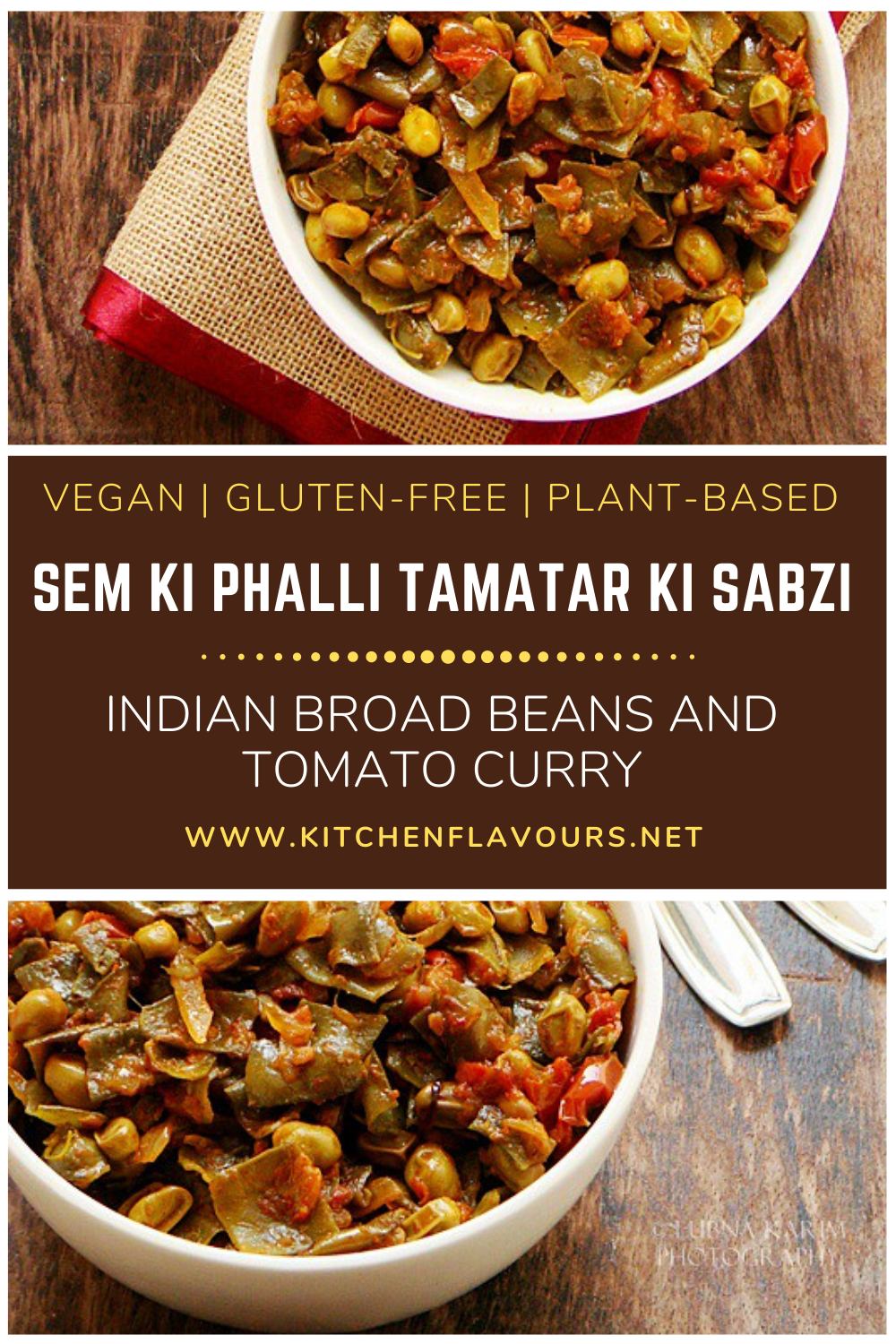 sem ki phalli tamatar ki sabzi