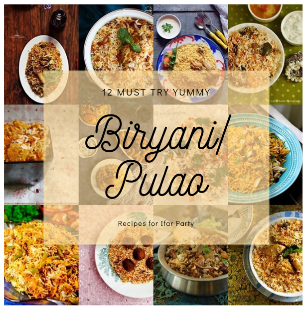 12 Must Try Biryani Recipes | Ramadan Menu Plan (11-15)